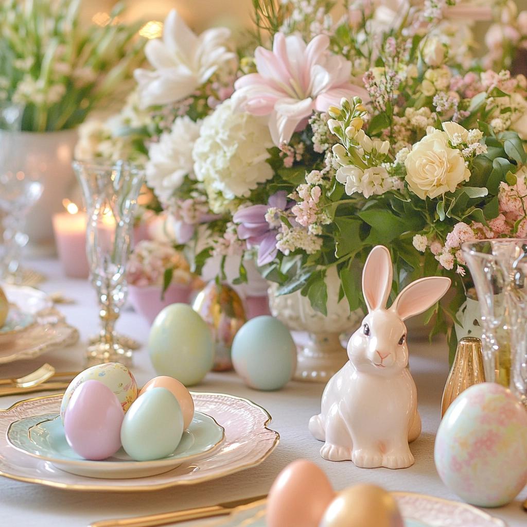 Simple and Charming Easter Table Decor: Transform Your Easter Table ...
