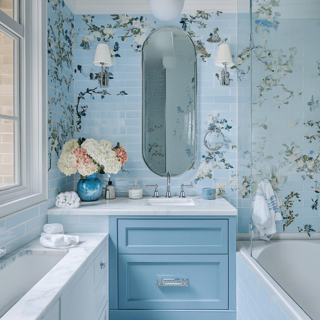 15 Stunning Blue and White Bathroom Ideas to Try