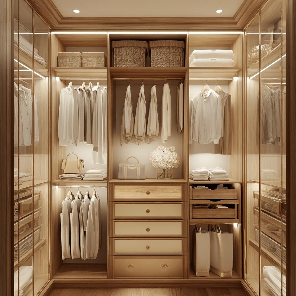 CLOSET MODELS: 50 IDEAS THAT COMBINE BEAUTY AND FUNCTIONALITY